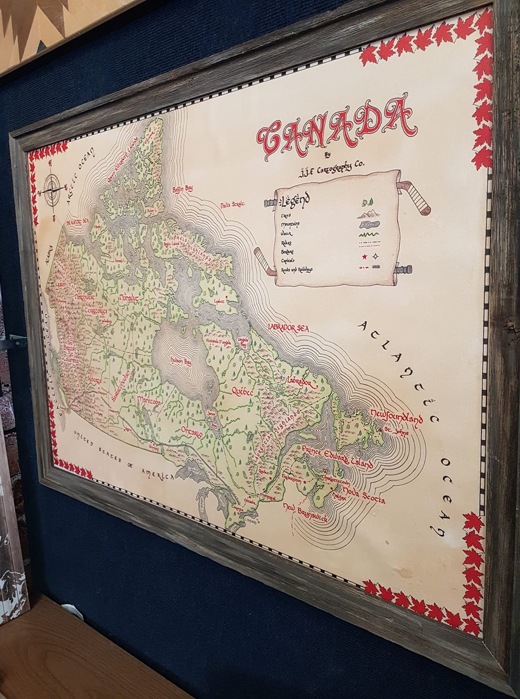 J.J.F Cartography - Custom Hand Drawn Cartography.