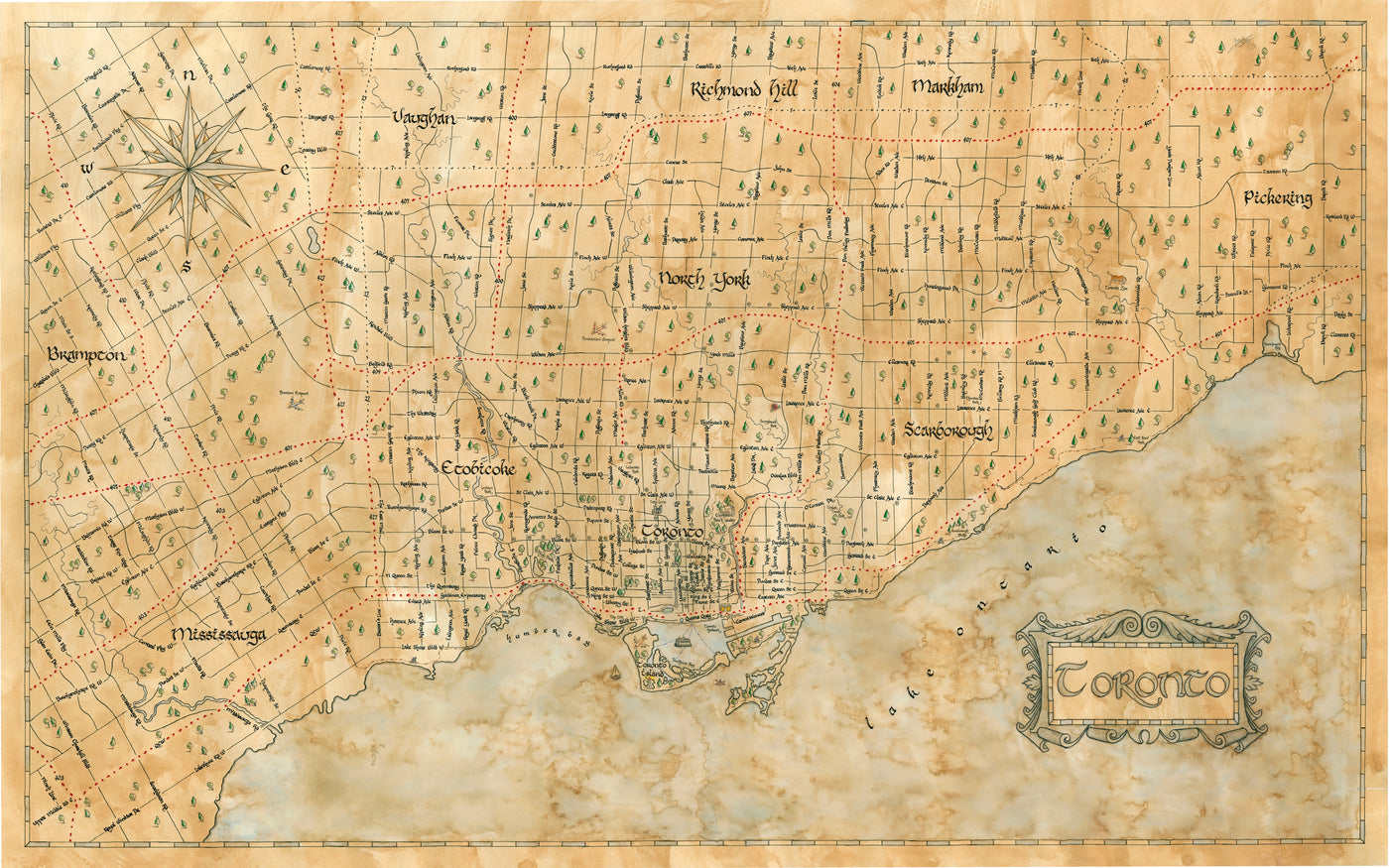 J.J.F Cartography - Custom Hand Drawn Cartography.